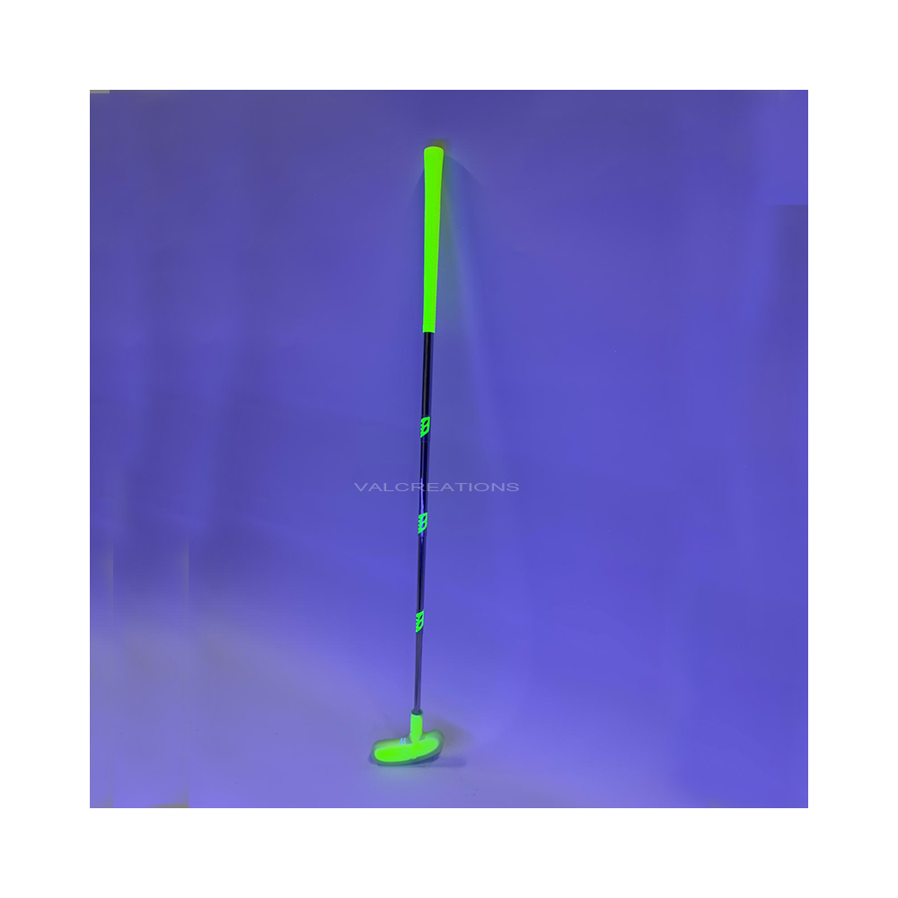 PUTTER / CLUB de minigolf blacklight uni, uv pour minigolf intérieur ...